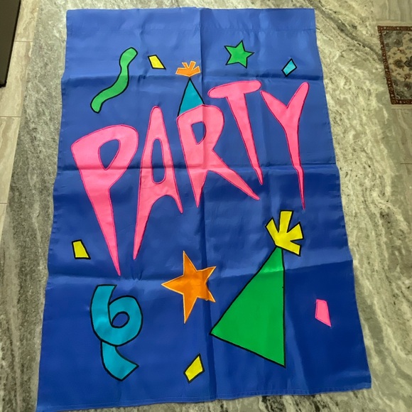 Accents | Colorful Outdoor Party Flag 395x28 | Poshmark